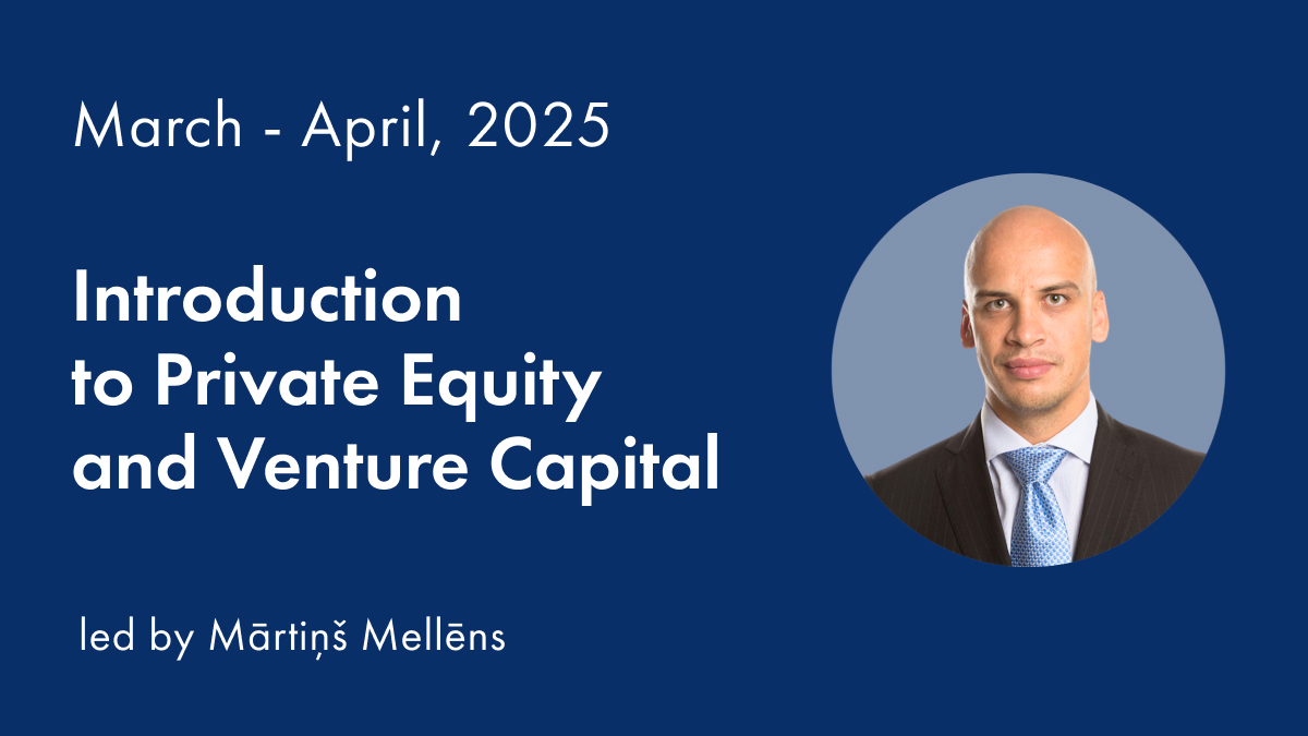 "Introduction to Private Equity and Venture Capital" course now ...